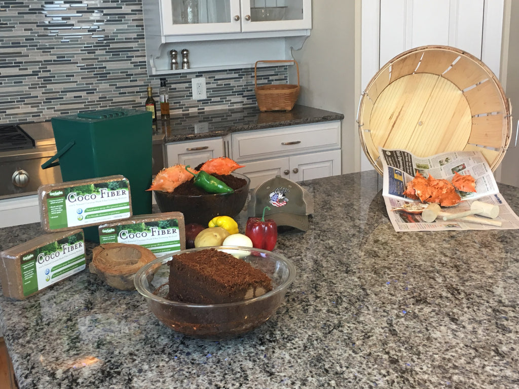 Tutorial on How to Compost fresh crab shells and any other natural was ...